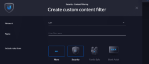 Unifi Content Filtering - ScoutDNS