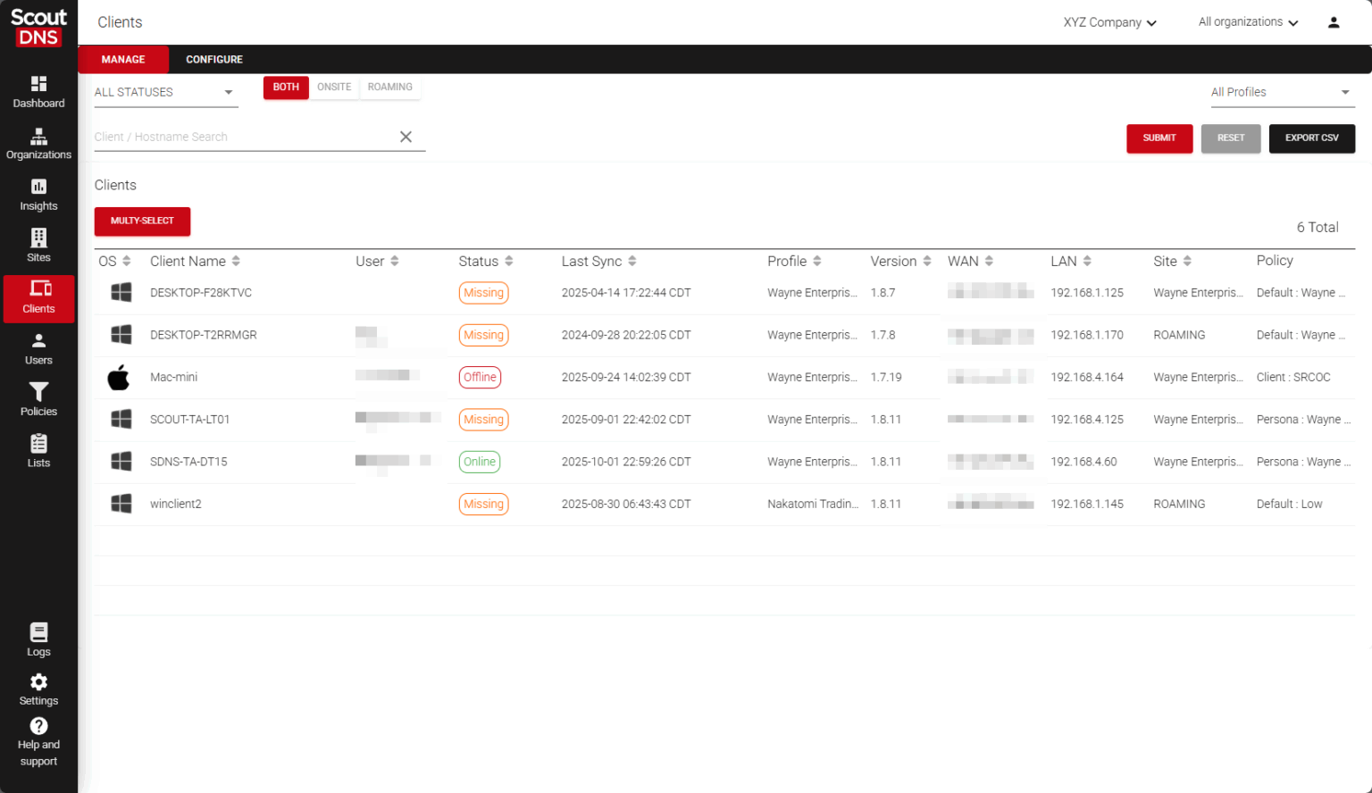 Anywhere Device Protection - ScoutDNS